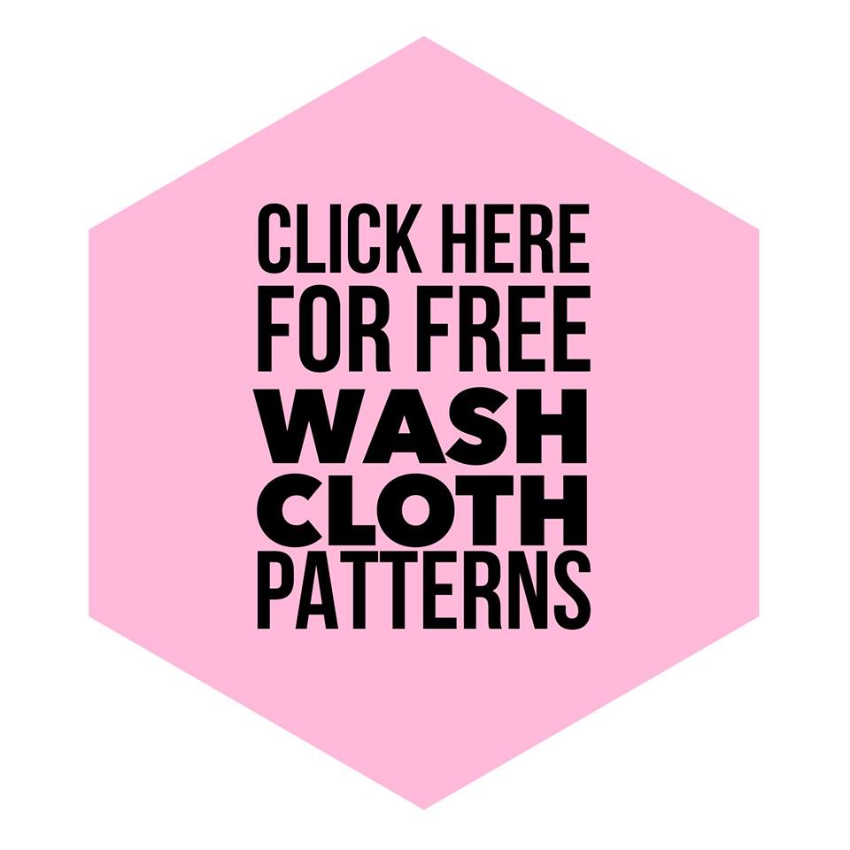 FREE Crochet Wash Cloth Patterns - DIY From home
