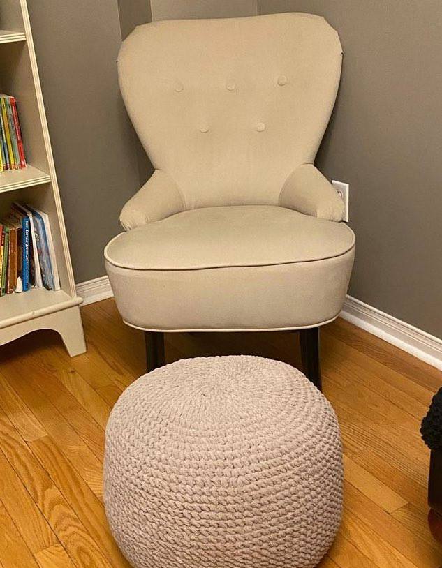 Crochet Ottoman Pattern & Tutorial - DIY From Home Crochet
